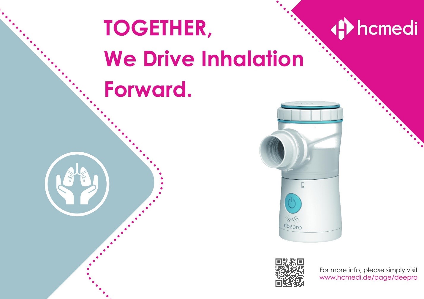 Thank You for Visiting HCMedi’s at ERS 2016 in London | 心誠鎂行動醫電