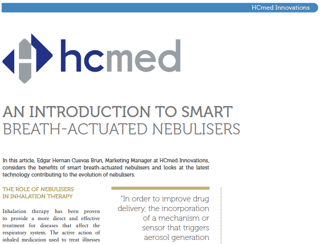 An Introduction to Smart Breath-Actuated Nebulisers | 心誠鎂行動醫電